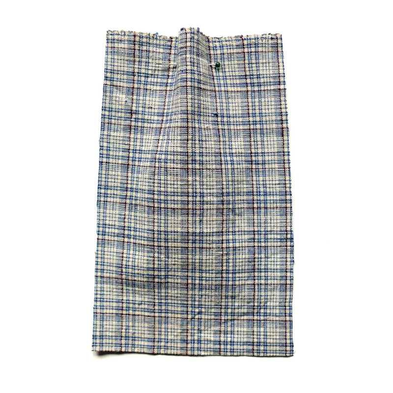Blue Check Vintage Cotton Fabric | Cloth House UK • Cloth House